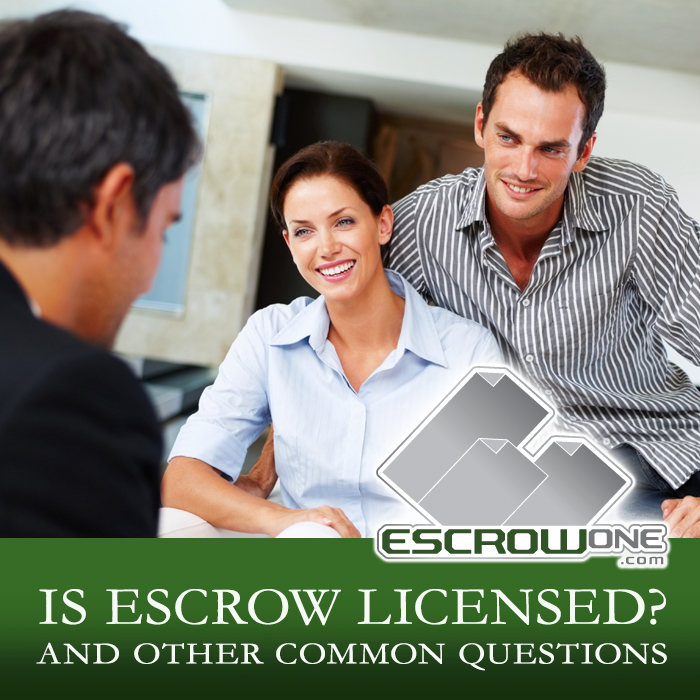 Is Escrow Licensed? - EscrowOne